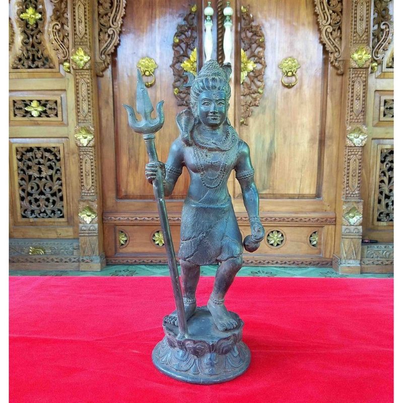 Jual Patung Perunggu Arca Miniatur Dewa Siwa | Shopee Indonesia