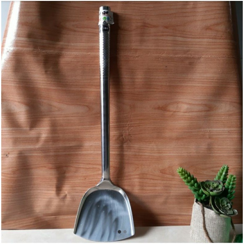 Jual sendok sudip Sutil goreng stainless besar Lebar serok 12.5cm ...