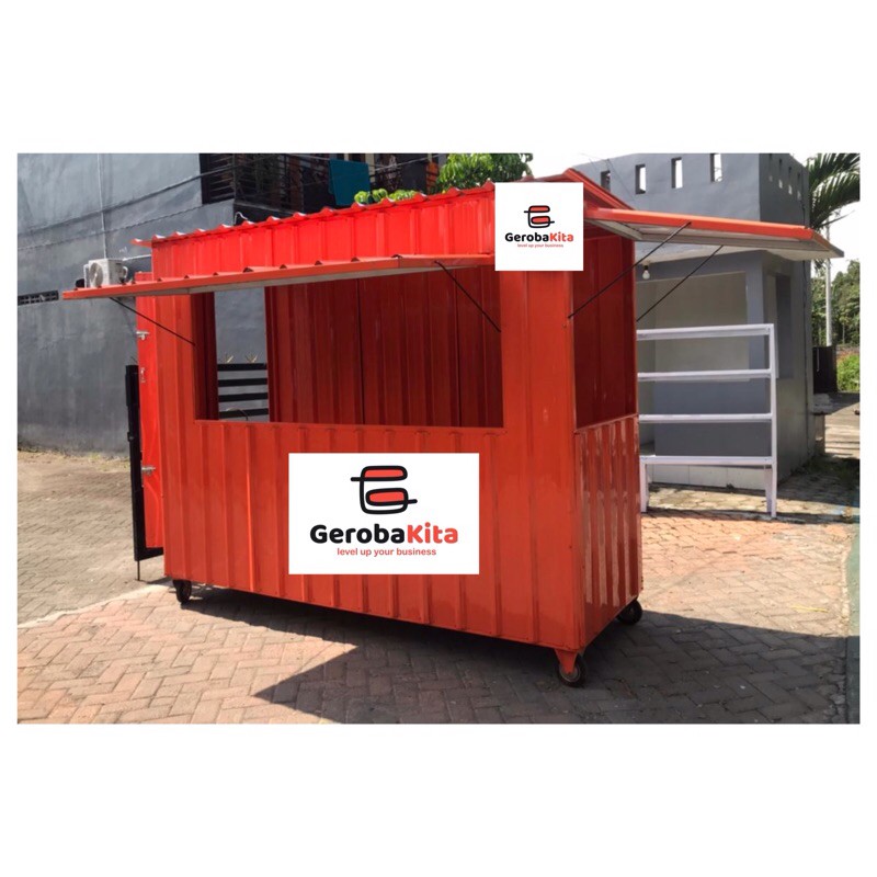 Jual Booth container ukuran 280x100x200 | Shopee Indonesia