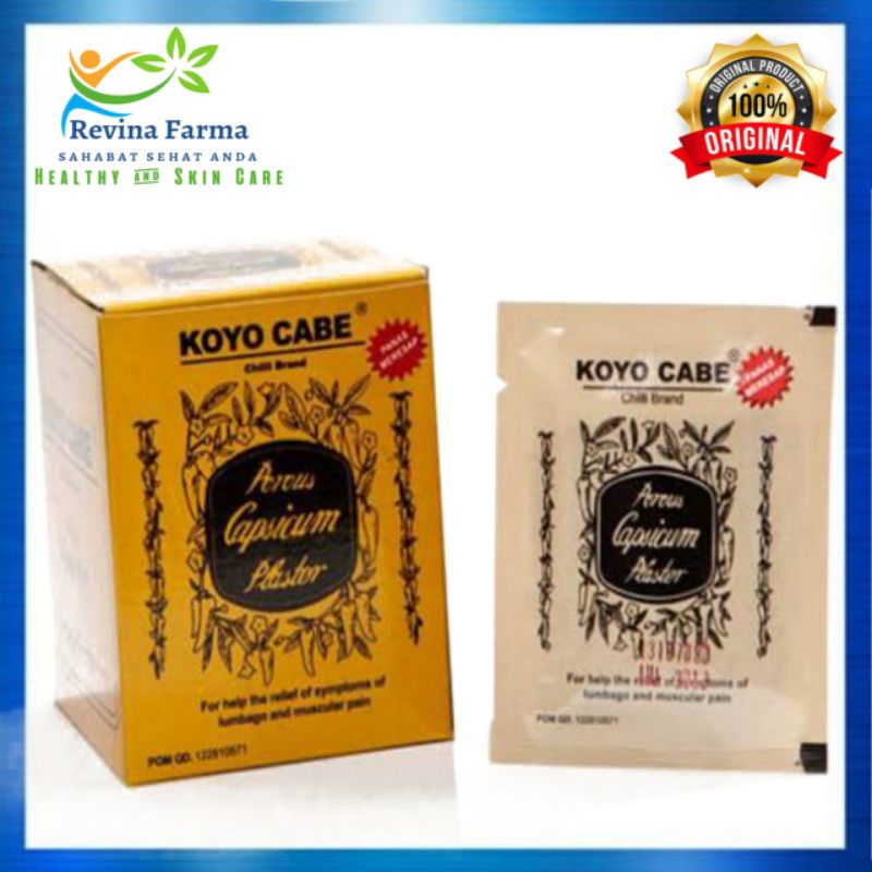 Jual Koyo Cabe 1 Sachet isi 10 Lembar, Salonpas Koyo Untuk Nyeri Otot ...