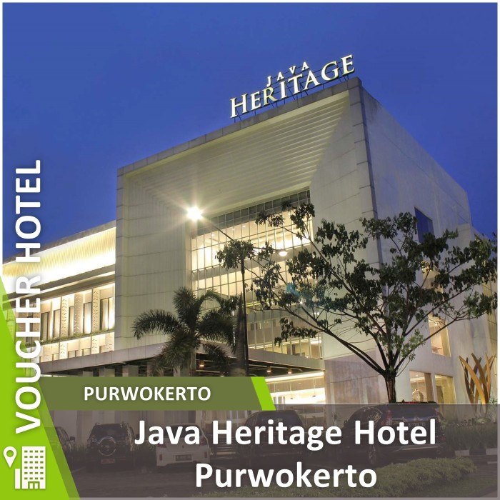 Jual Voucher Hotel Java Heritage Hotel Purwokerto Indonesia | Shopee ...