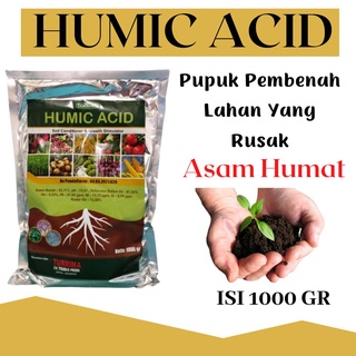 Jual Asam Humat 1 KG, Solusi Tanah Subur, Pupuk Pembenah Tanah Organik | Shopee Indonesia