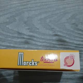 Jual Marcks' compact powder teens 4 shide pink,invisible,creme,and ...