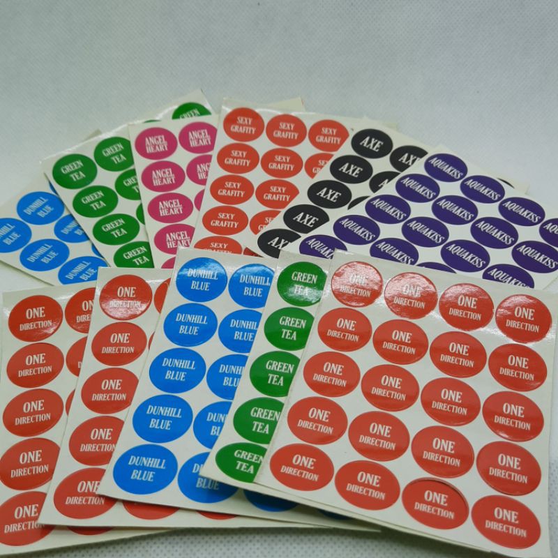 Jual STIKER BULAT 1 LEMBAR ISI 20 PCS.DAFTAR NAMA CEK GAMBAR KEDUA ...