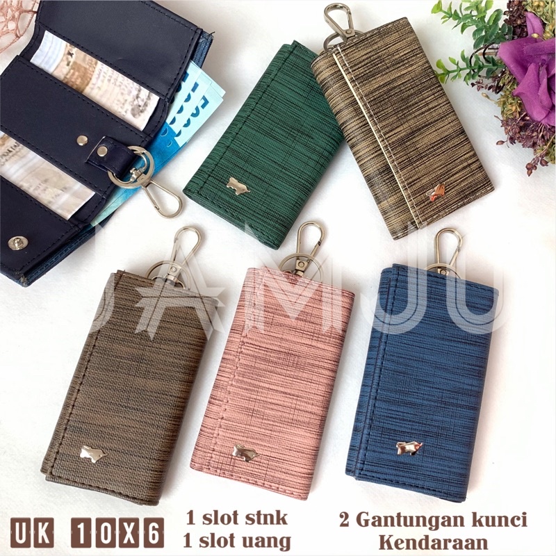 Jual PAKAI BOX!! DOMPET STNK KENDARAAN BUFEL SERAT JAMJO | Shopee Indonesia