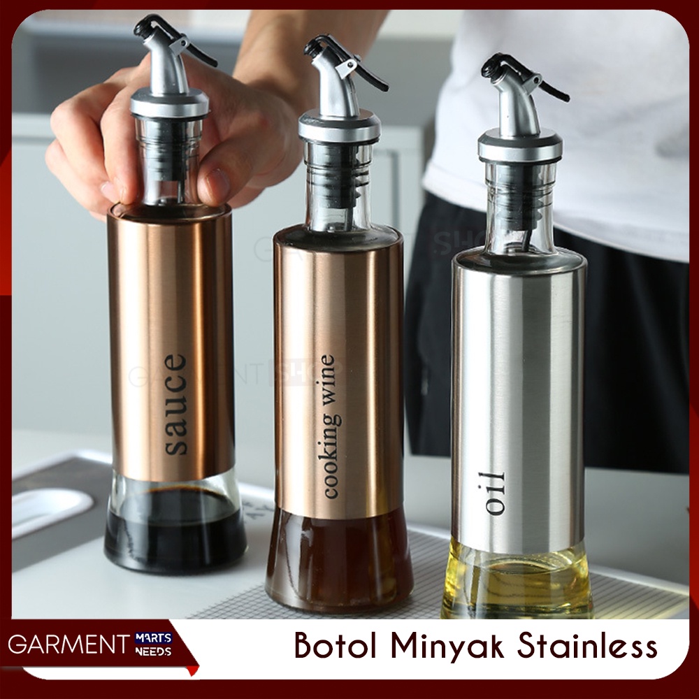 Jual BOLESS30 - Tempat Minyak Goreng Botol Kaca Wadah Kecap Saos Sirup ...