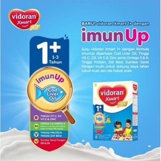 Jual Vidoran Xmart 1+ Imun Up 350 gr Susu Anak 1-3 Tahun | Shopee Indonesia
