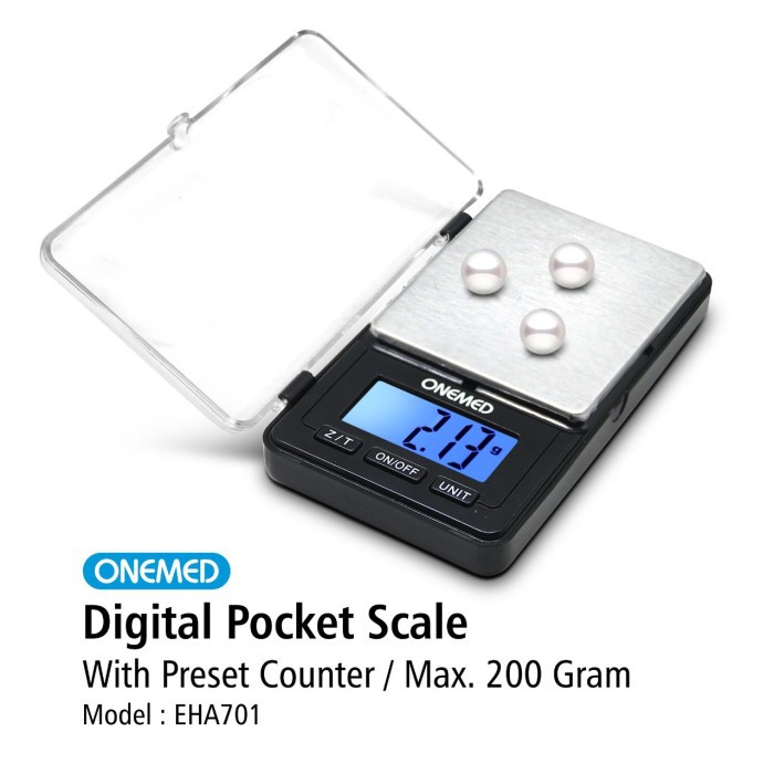 Jual Timbangan Digital Pocket Onemed EHA701 0,1 gram - 100 gram ...