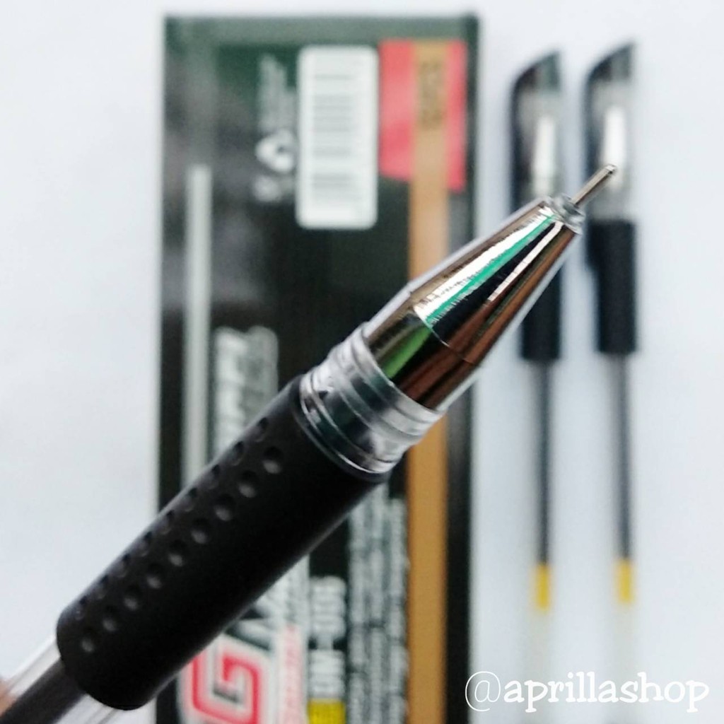 Jual Pulpen Gel GM 0.5mm ujung lancip ( satuan / 1 buah pulpen ...
