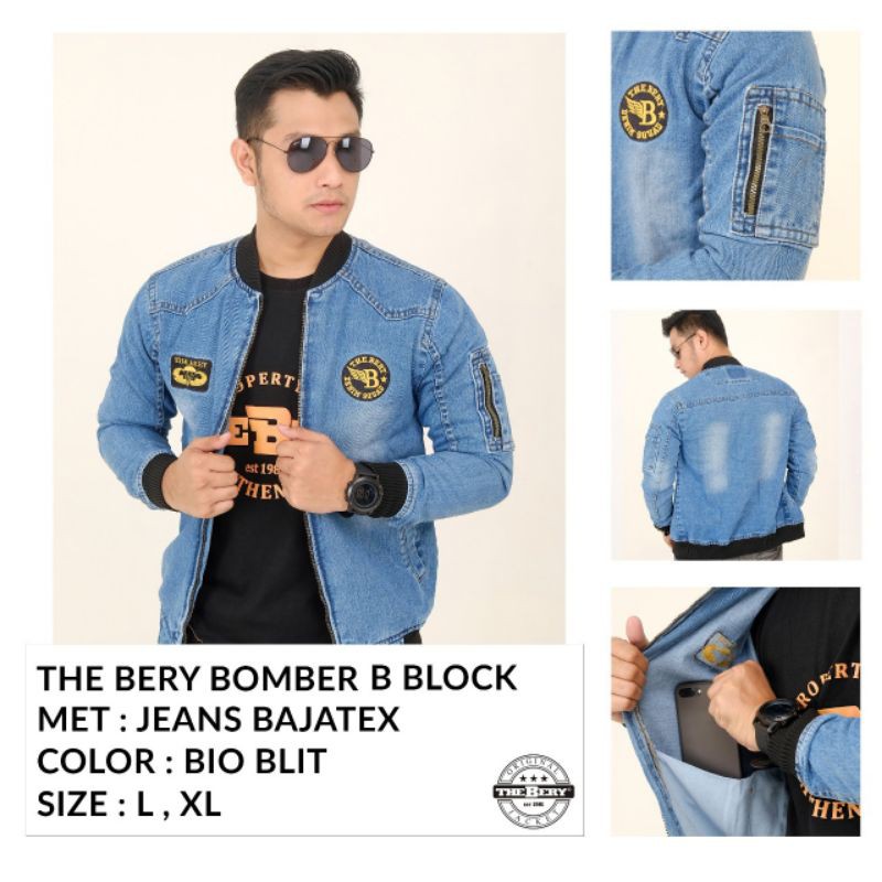 Jual JAKET JEANS PRIA JAKET SOBEK PRIA JAKET MODEL LOGO PRIA JAKET ...