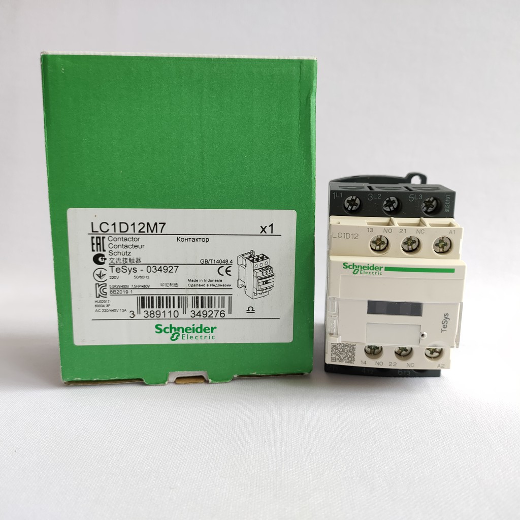 Jual Schneider Electric Kontaktor - LC1D12M7 | Shopee Indonesia