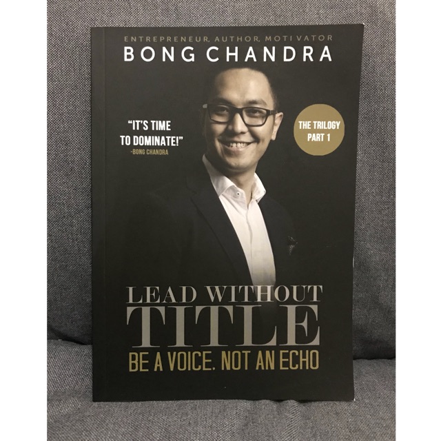 Jual Motivation Book (original signature by Bong Chandra) | Shopee ...