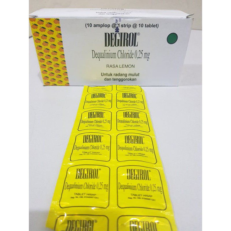 Jual DEGIROL LOZENGES 10 TABLET | Shopee Indonesia
