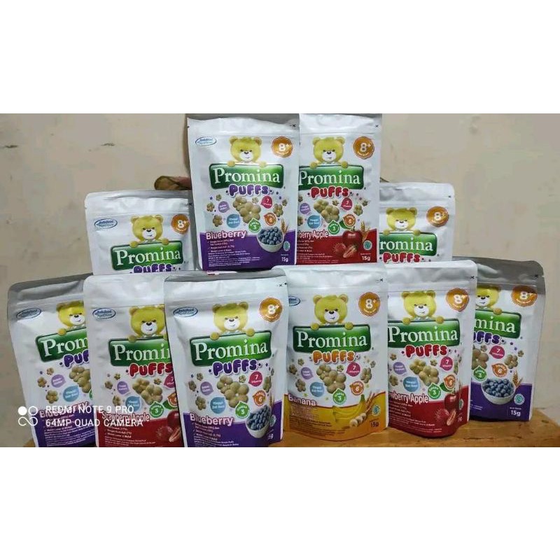 Jual PROMINA PUFFS makanan pendamping ASI usia 8 bulan keatas | Shopee ...
