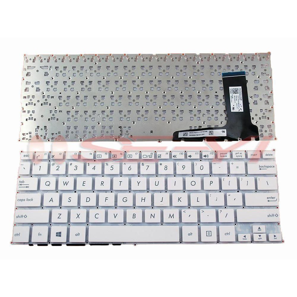 Jual Keyboard Asus E202 E202S E202SA E202M E202MA TP201SA Series Putih ...