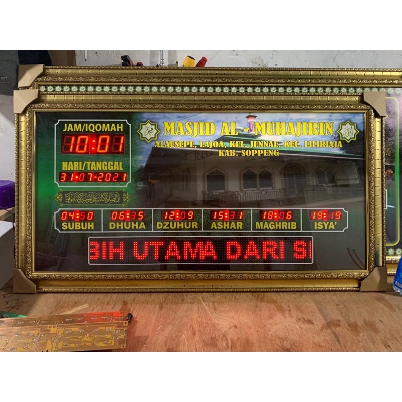 Jual Jam langgar raudhatul muttaqin desa tangkawang sudah sesuai ...