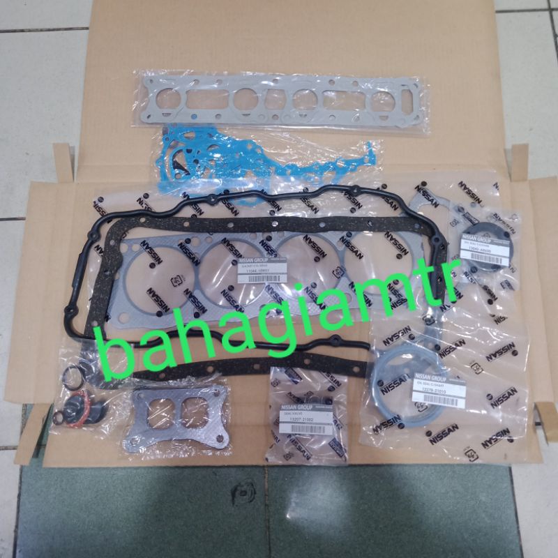 Jual paking set terrano packing gasket cylinder head deksel full set NISSAN TERANO Z24S | Shopee ...