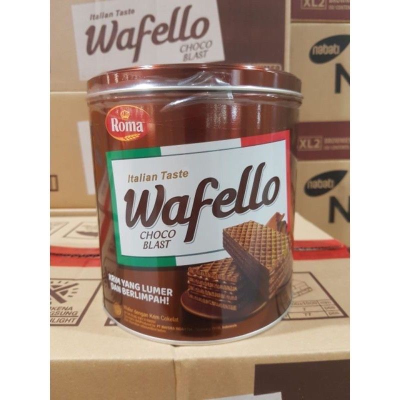 Jual ROMA WAFELLO WAFER COKLAT | Shopee Indonesia