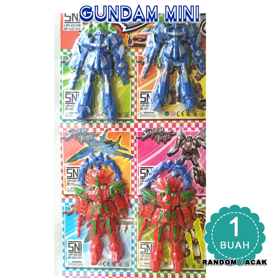 Jual Mainan anak Figure Robot Gundam Mini - SATUAN acak - GUNDAM MINI ...