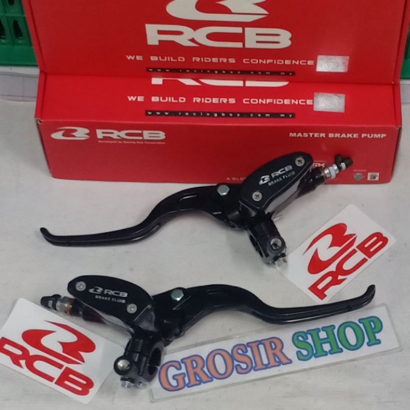 Jual Set Master rem kanan RCB oval e2 14mm dan master rem kiri RCB kiri ...
