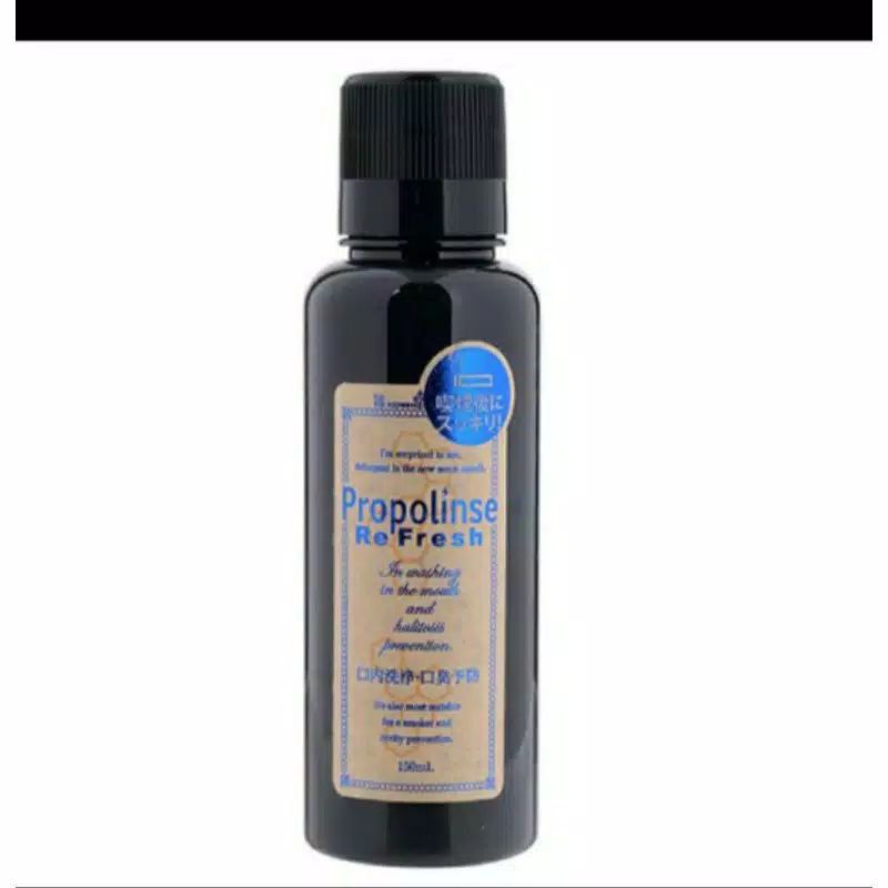 Jual propolinse mouthwash black (150ml) | Shopee Indonesia