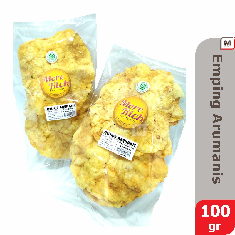 Jual Emping Arumanis Tradisional Khas Indonesia - Melinjo Cemilan ...