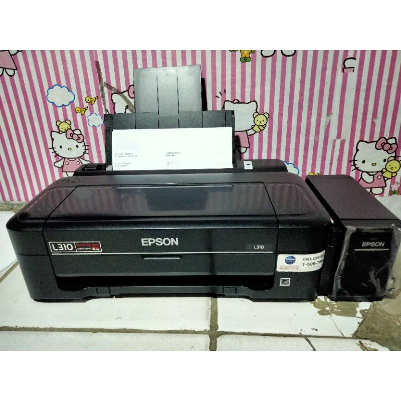 Jual Printer Epson l310 Print Only Bagus Untuk Photo Bergaransi Full ...
