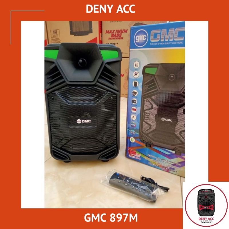 Jual PROMO MURAH SPEAKER BLUETOOTH GMC KARAOKE 897 M#Speaker#bluetooth# ...