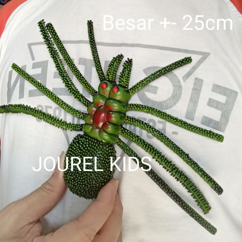 Jual Mainan Labalaba Karet / Spider Rubber / Binatang Serangga Insect ...