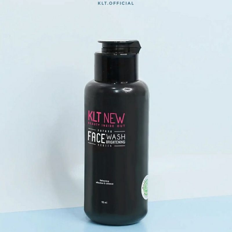 Jual NEW KLT /KLT NEW BLACK FACE WASH/SABUN WAJAH KLT ORIGINAL ...