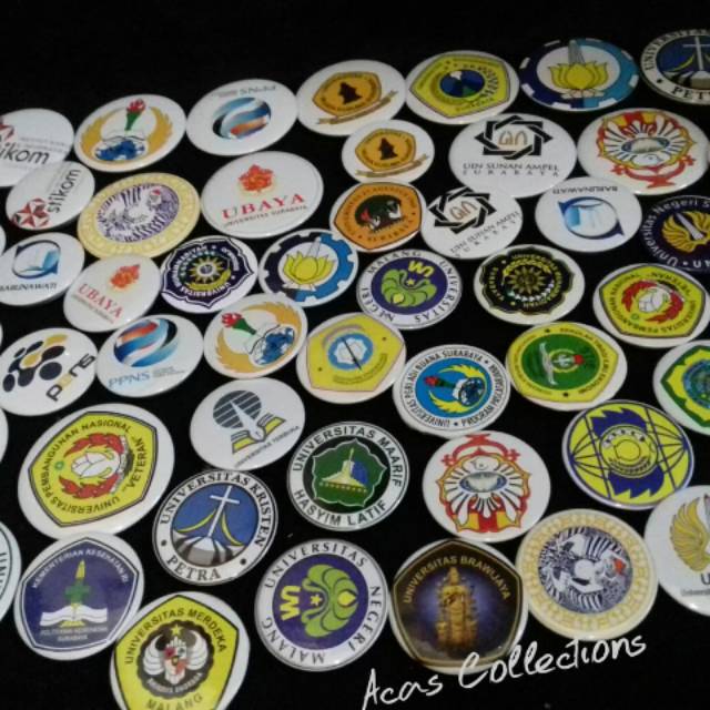 Jual pin logo kampus logo perusahaan ulang taun even | Shopee Indonesia