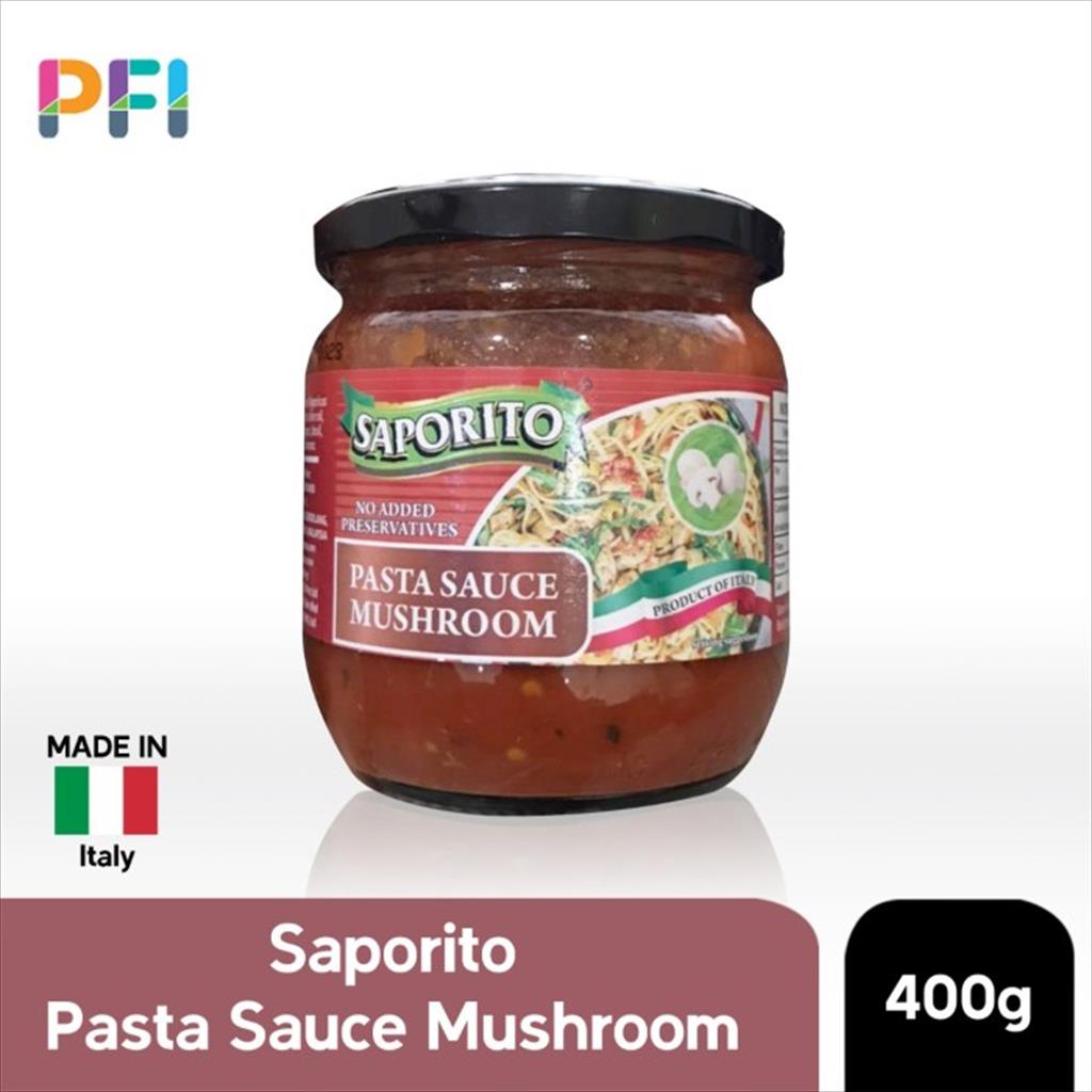 Jual Saporito Pasta Sauce Mushroom 400g | Shopee Indonesia