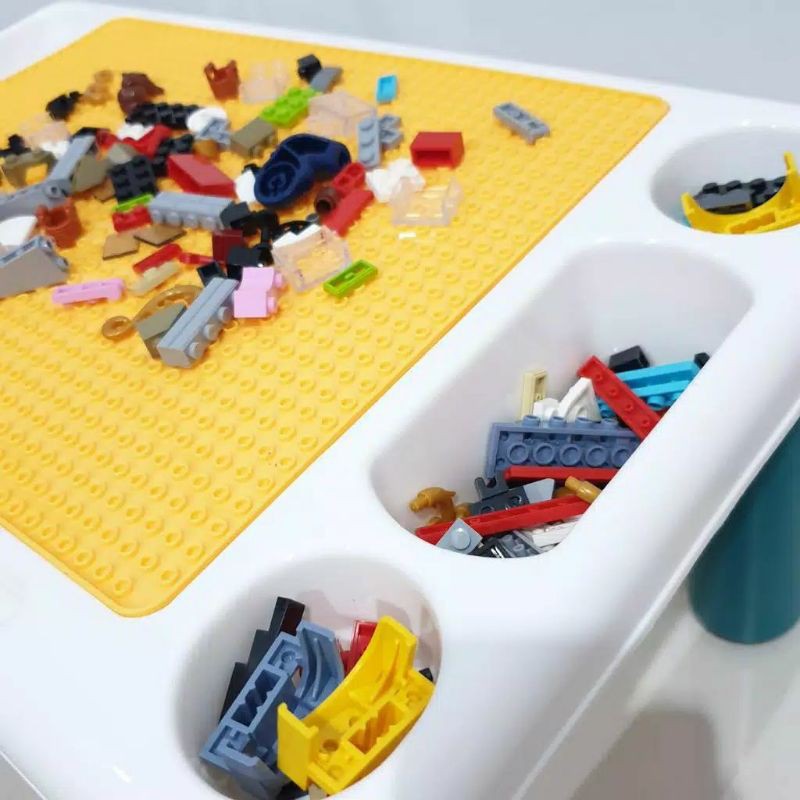 Jual Meja Multifungsi dengan lego 300 pcs | Shopee Indonesia