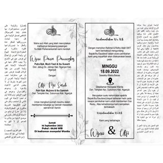 Jual UNDANGAN KITAB KUNING White Custom | Shopee Indonesia