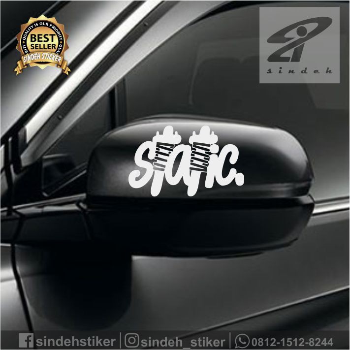 Jual CUTTING STICKER MOBIL STATIC JDM STIKER MOBIL SPION KEREN MURAH ...
