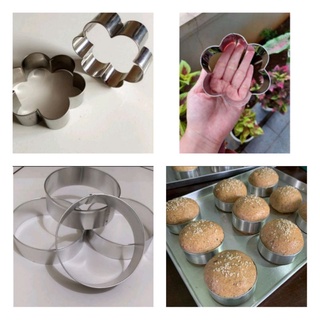 Jual ring cutter kue bentuk bulat dan ring cutter bentuk sakura/ring ...