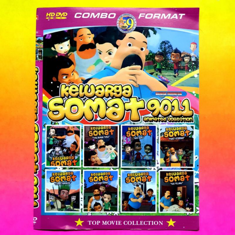 Jual Film Animasi Kartun Keluarga Somat The Movie Collection 9011 ...