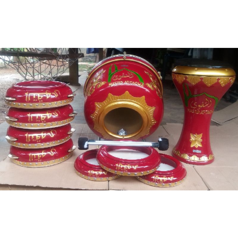 Jual Rebana Berkualitas dari Jepara Kombinasi Ukir Kubah masjid dan ...