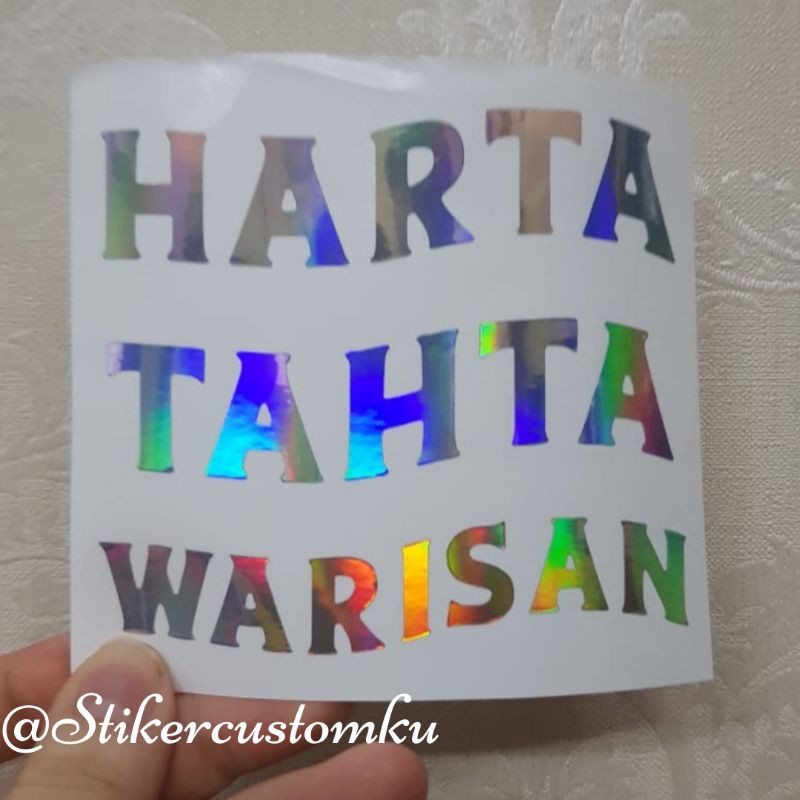 Stiker Harta Tahta Ukuran 10x10Cm | Shopee Indonesia Stiker Harta Tahta Ukuran 10x10Cm | Shopee Indonesia