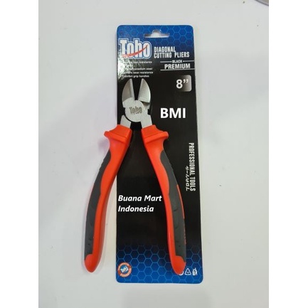 Jual Tang Potong Toho 8 Inch | Diagonal Cutting Pliers 8" | (1PC ...