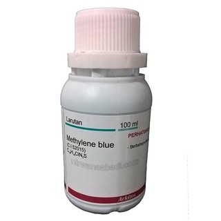 Jual Larutan Metilen Biru 100ml | Methylene Blue | Metil Biru | Shopee ...