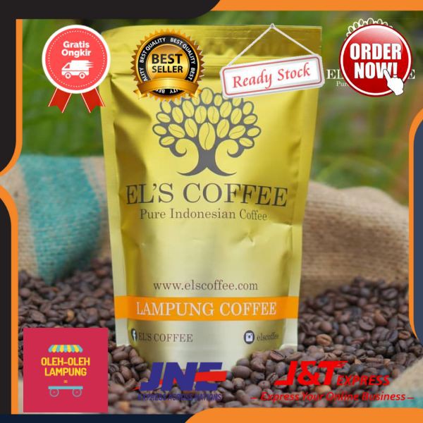 Jual El's Coffee Lampung Gold 200GR Els Coffee Lampung Gold Kopi ...