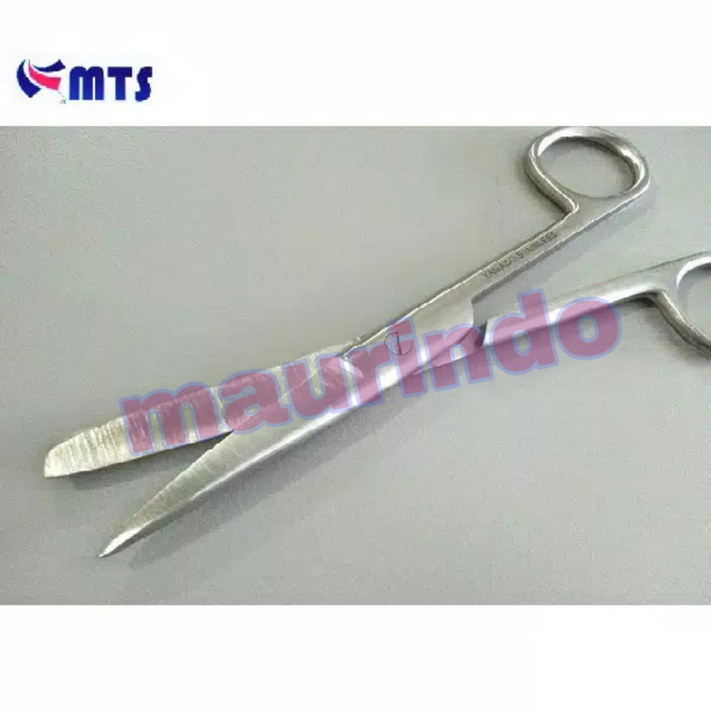 COD - Gunting Operasi Bedah Lurus Onemed 14cm Tajam Tumpul One Med ...