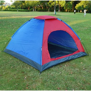 Jual Tenda Camping Camp Kemping Dome Single Layer 6P / 6 Orang Anti Air ...