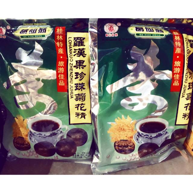 Jual LO HAN KUO / lo han ko infusion sachet best seller | Shopee Indonesia