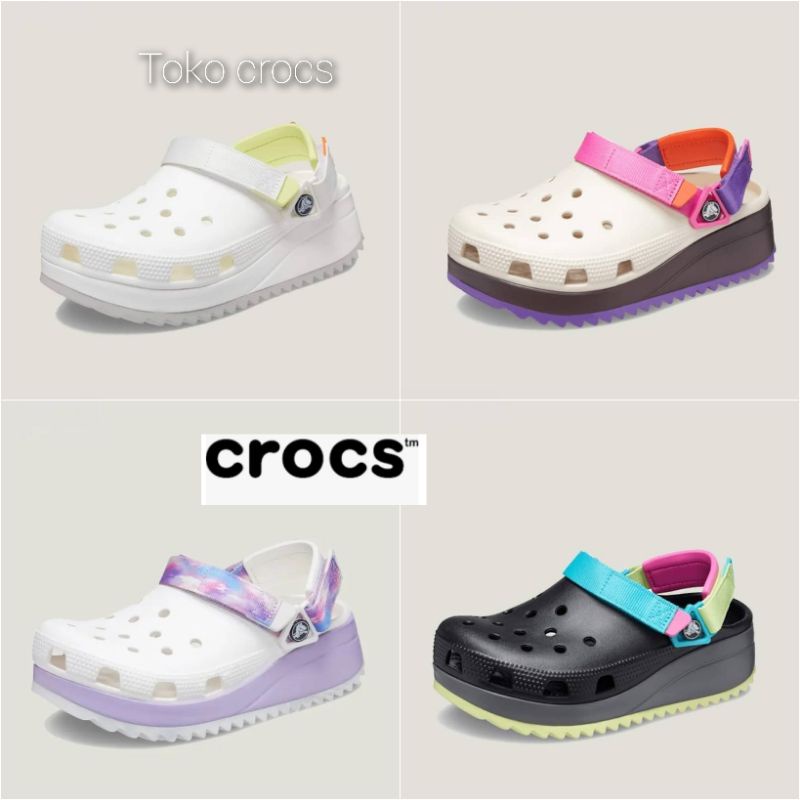 Jual Crocs Classic Hiker Clog / Sandal wanita Crocs hiker / crocs Hiker ...