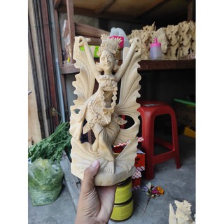 Jual PATUNG OLEG DAN PATUNG KAMPID DARI KAYU BALI PATUNG PENARI BALI ...