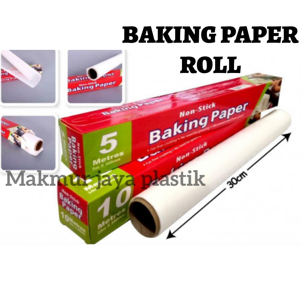 Jual BAKING PAPER KERTAS ROTI ALAS ROTI ANTI MINYAK DAN TAHAN PANAS ...