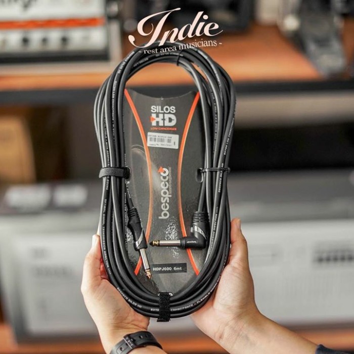 Jual Kabel Bespeco HDPJ Jack L Silos HD Low Capacitance | Shopee Indonesia