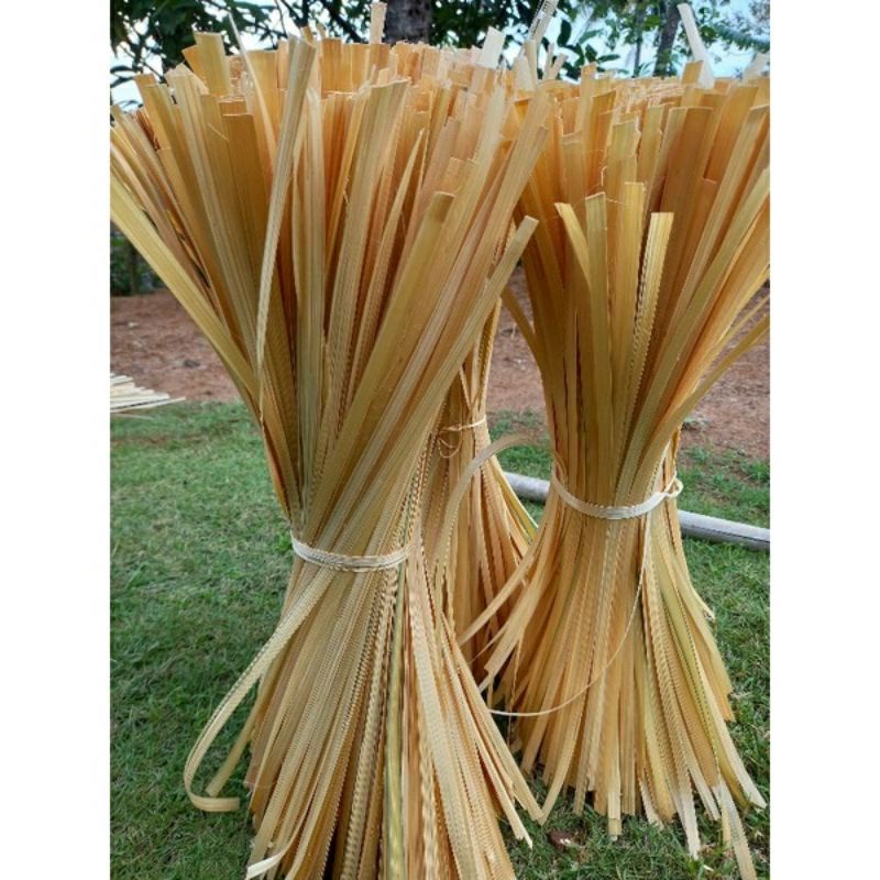 Jual TALI BAWANG IRATAN BAMBU TALI LEPET TALI PEPES Indonesia|Shopee ...